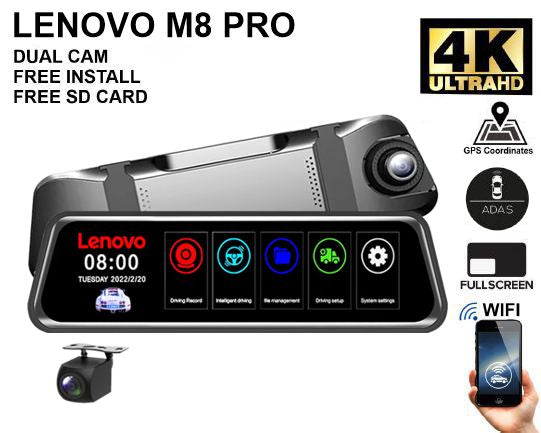 Lenovo M8 Pro – DASHCAM PRO PH
