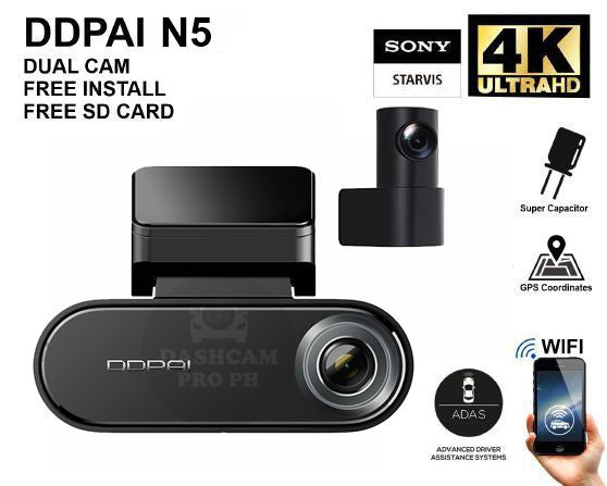 Ddpai N5 Dual – DASHCAM PRO PH